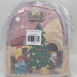 Loungefly | Bags | Loungefly Star Wars Jawa Christmas Tree Mini ...